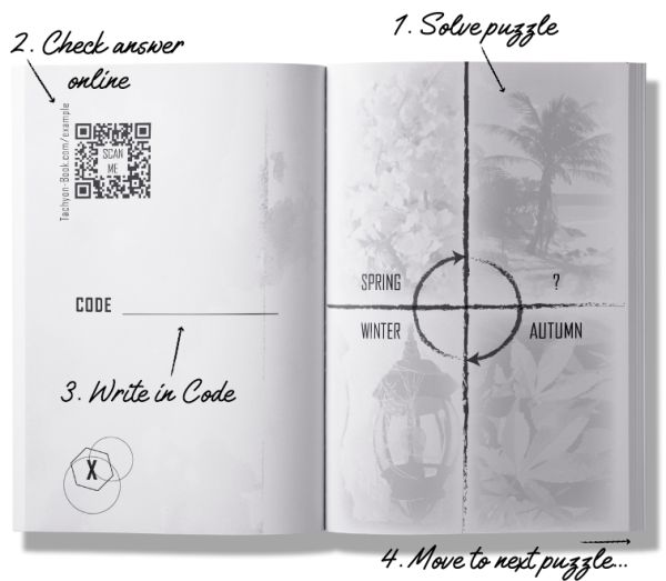 Tachyon: Interactive Puzzle Book